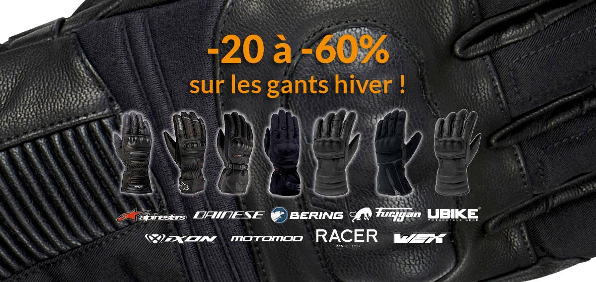 Jusqu'à -60% sur les gants hiver - Le Blog Cardy