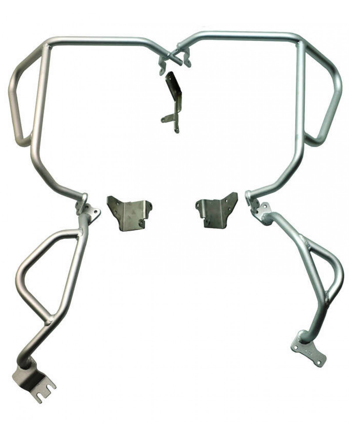 Caches Latéraux Moto Bihr Protections Latérales Bihr Alu Ice Mat Honda ...