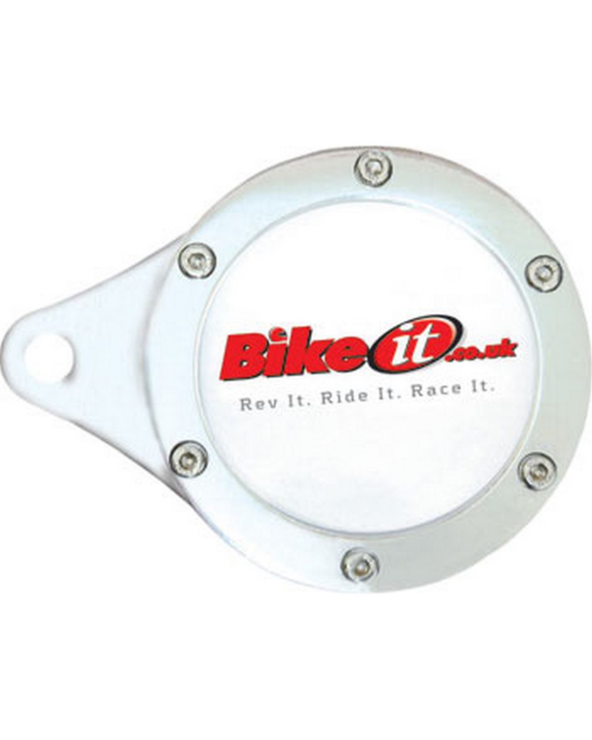 Porte Vignette Assurance Moto Bike-it Trident Chrome - Satisfait Ou ...