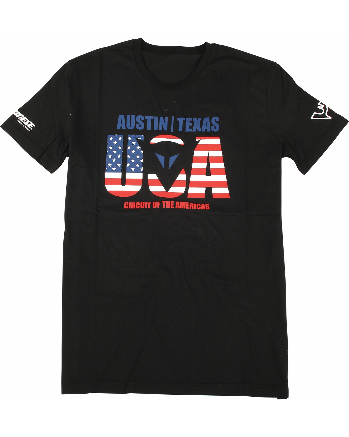 T-shirt Moto Dainese Austin Flag D1 - Satisfait Ou Remboursé - Cardy.fr