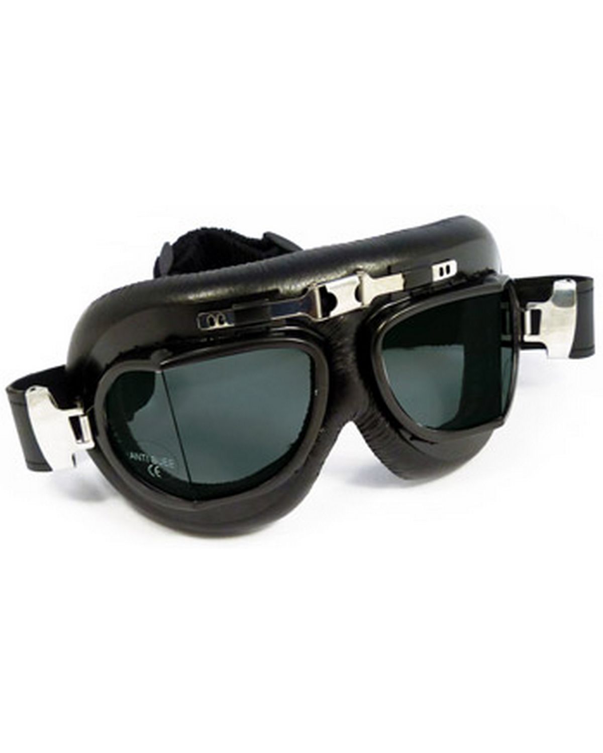 Lunettes De Soleil Moto Mad Air Force Noir/noir Fumé - Satisfait Ou ...