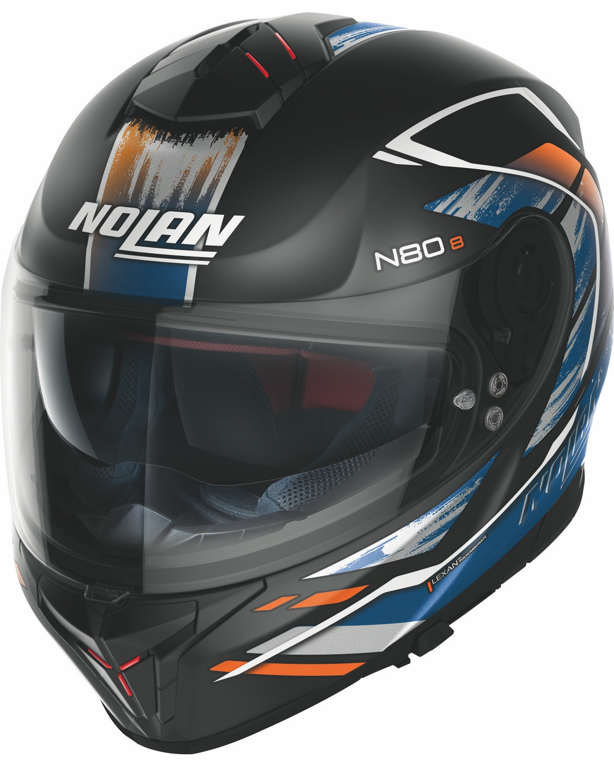 Casque Intégral Moto Nolan N80.8 Thunderbolt - Livraison Offerte - Cardy.fr