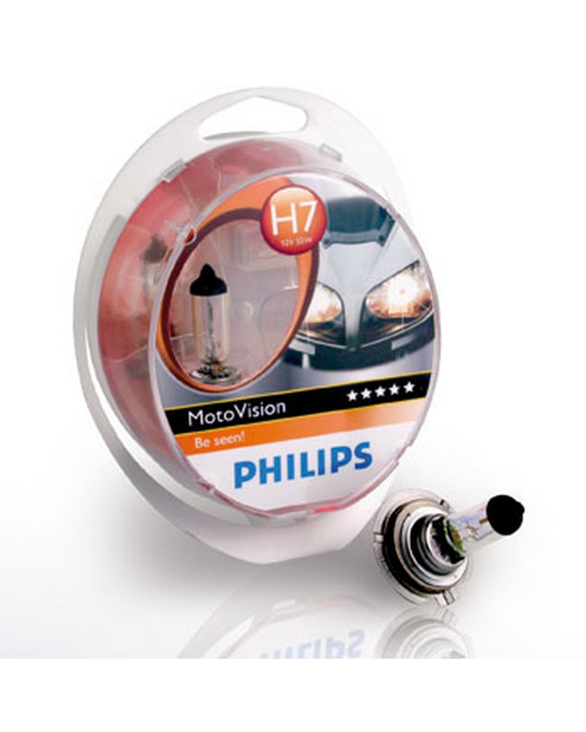 Ampoules Moto Philips H7 Motovision 55w - Satisfait Ou Remboursé - Cardy.fr