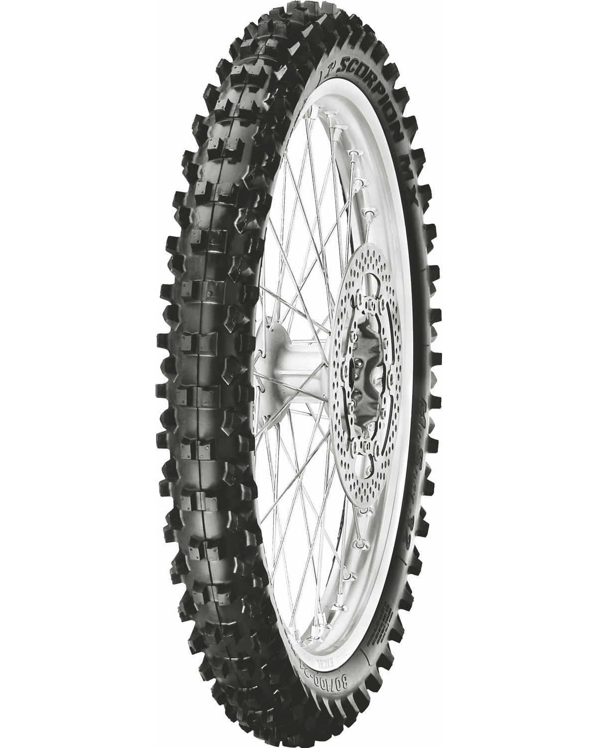 Pneus : Route, Tout-terrain, Scooter, Racing, Trai Pirelli 70/100 - 17 Nhs 40m Scorpion Mx32 Mid ...