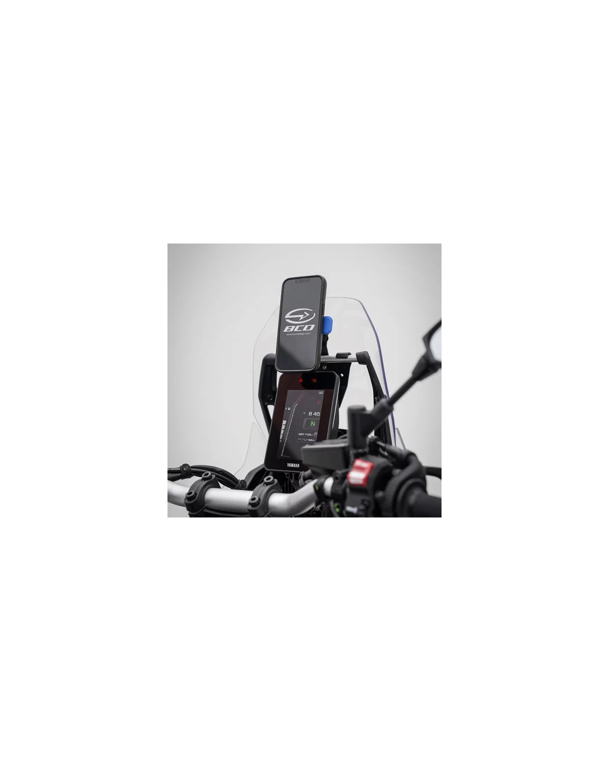 Support Smartphone Quad Lock Platine Bcd/quad Lock Yamaha Tenere 700 à ...