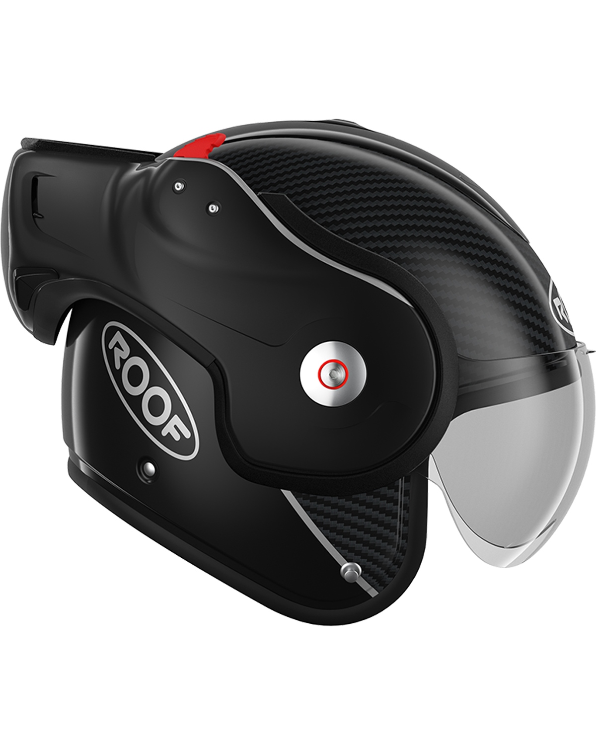 Casque Modulable Moto Roof Boxxer Carbon - Livraison Offerte - Cardy.fr
