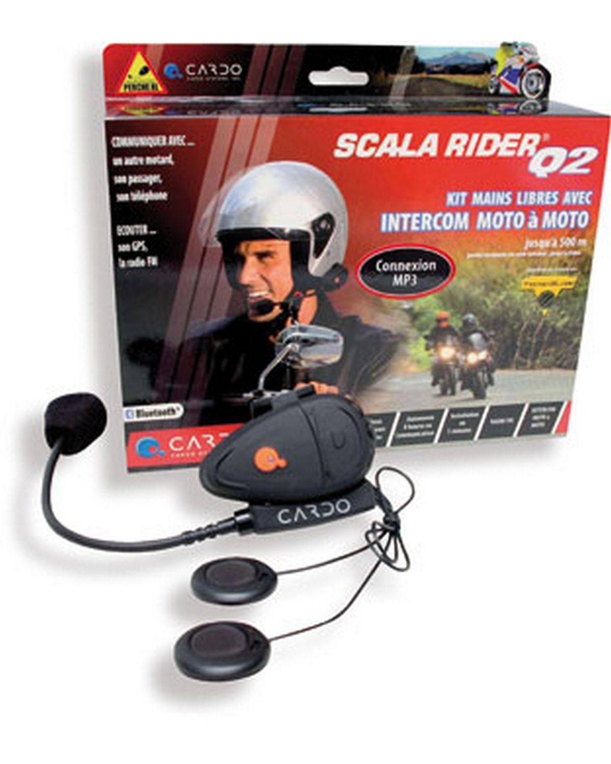 Intercom Moto Scala Rider Q2 Pour Casque Intégral - Livraison Offerte ...
