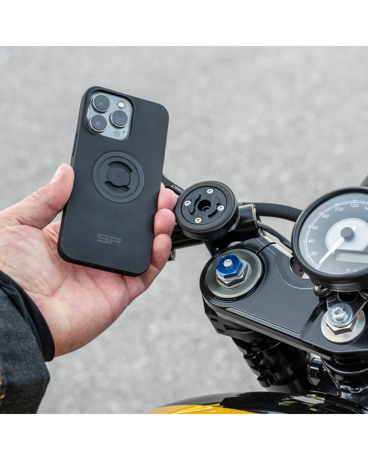 Support Smartphone Sp Connect Sp Moto Module Anti-vibration Spc+ - Satisfait Ou Remboursé - Cardy.fr