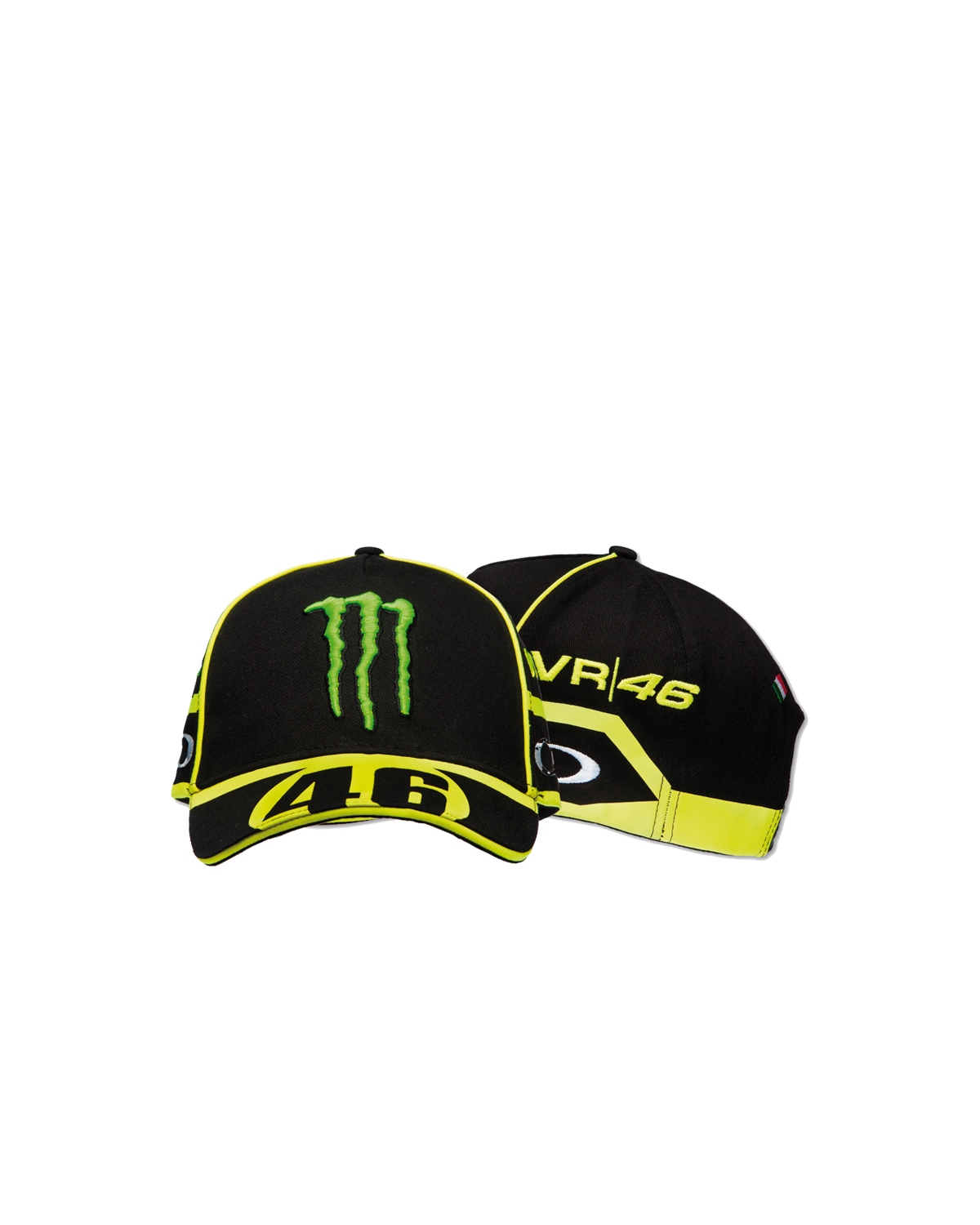 Casquette Vr46 Cap Réplica Monster-vr46 Noir - Satisfait Ou Remboursé ...